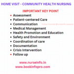 Home Visit - Community Health Nursing - Purpose, Principles, Steps and ...