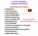PATIENT TRANSFER - NURSING PROCEDURE Definition, Purpose, Types of ...