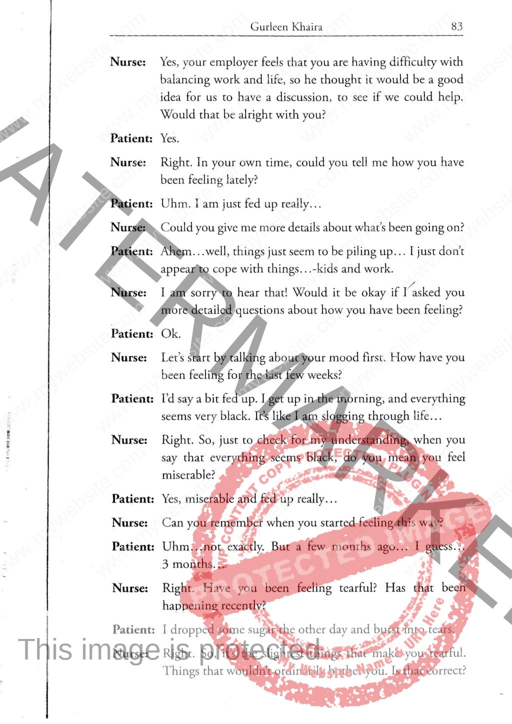 OET Writing Practice Test - Nurse Info