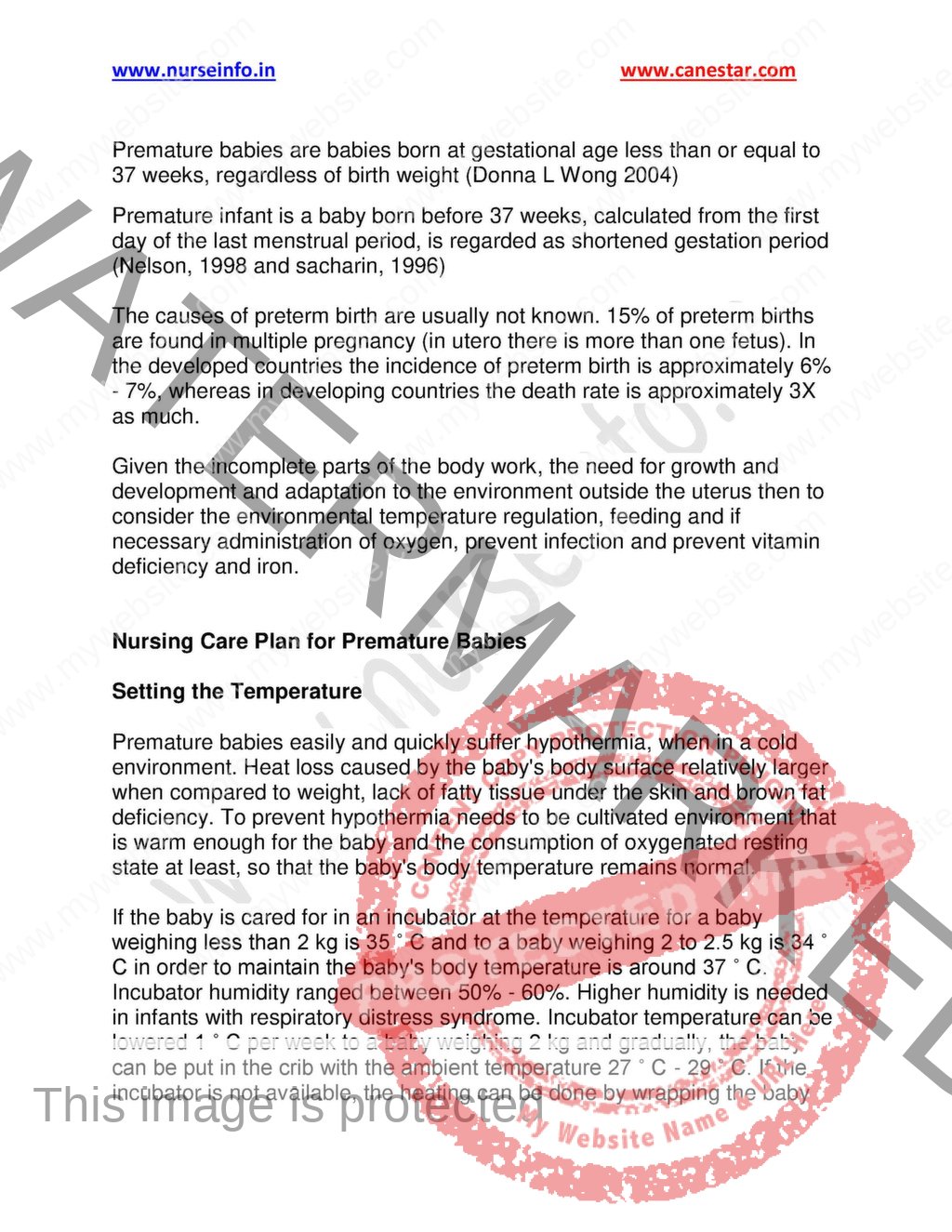 PAEDIATRIC NURSING – I, NOTES/BOOK, MSC FIRST YEAR NURSING - Nurse Info