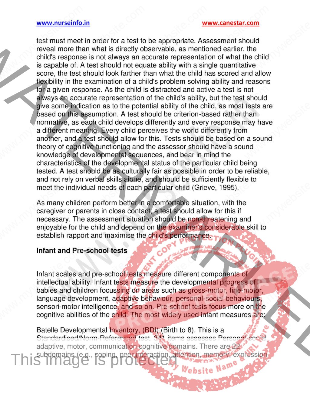 PAEDIATRIC NURSING – I, NOTES/BOOK, MSC FIRST YEAR NURSING | nurseinfo