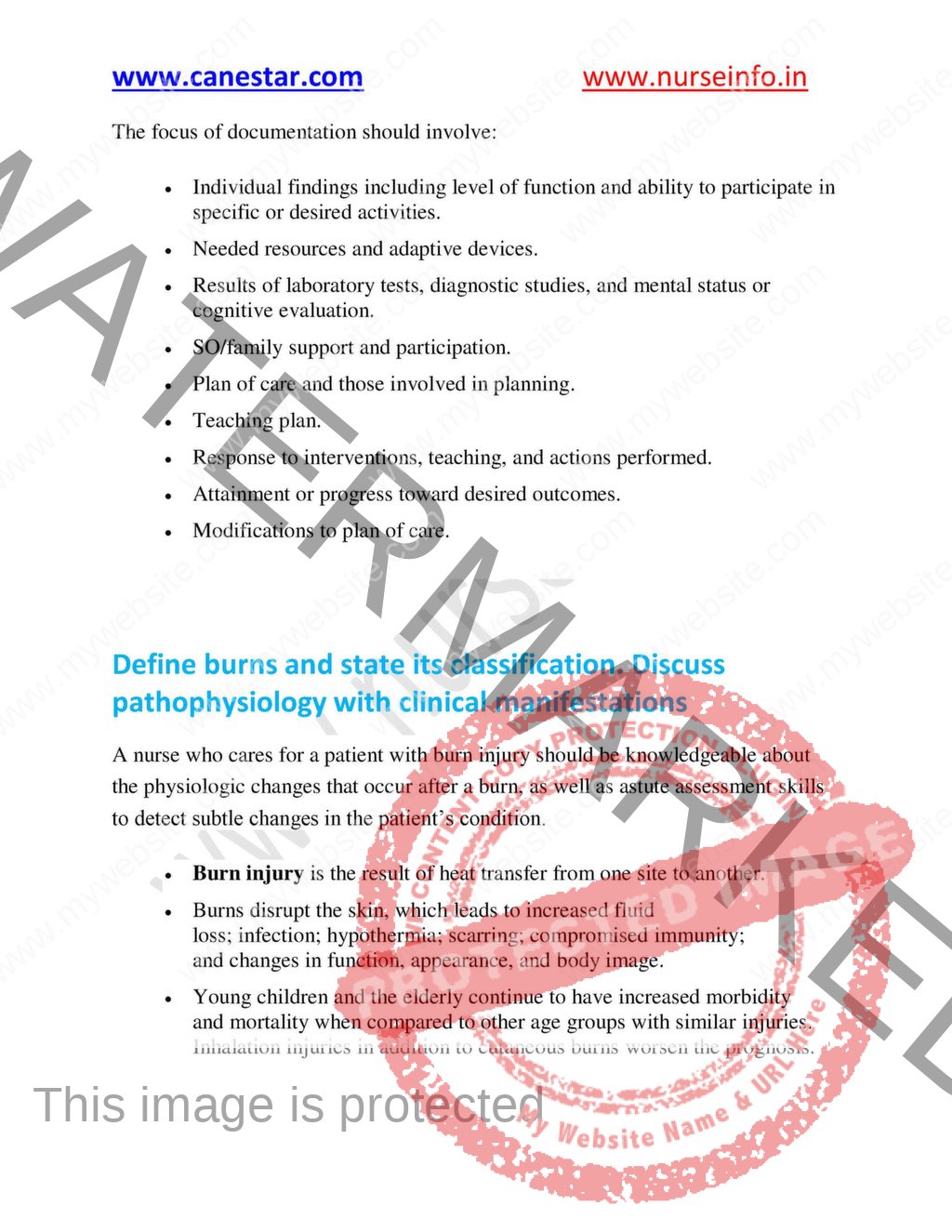 P.C.or P.B BSC FIRST YEAR NOTES/BOOK, MEDICAL SURGICAL NURSING - Nurse Info