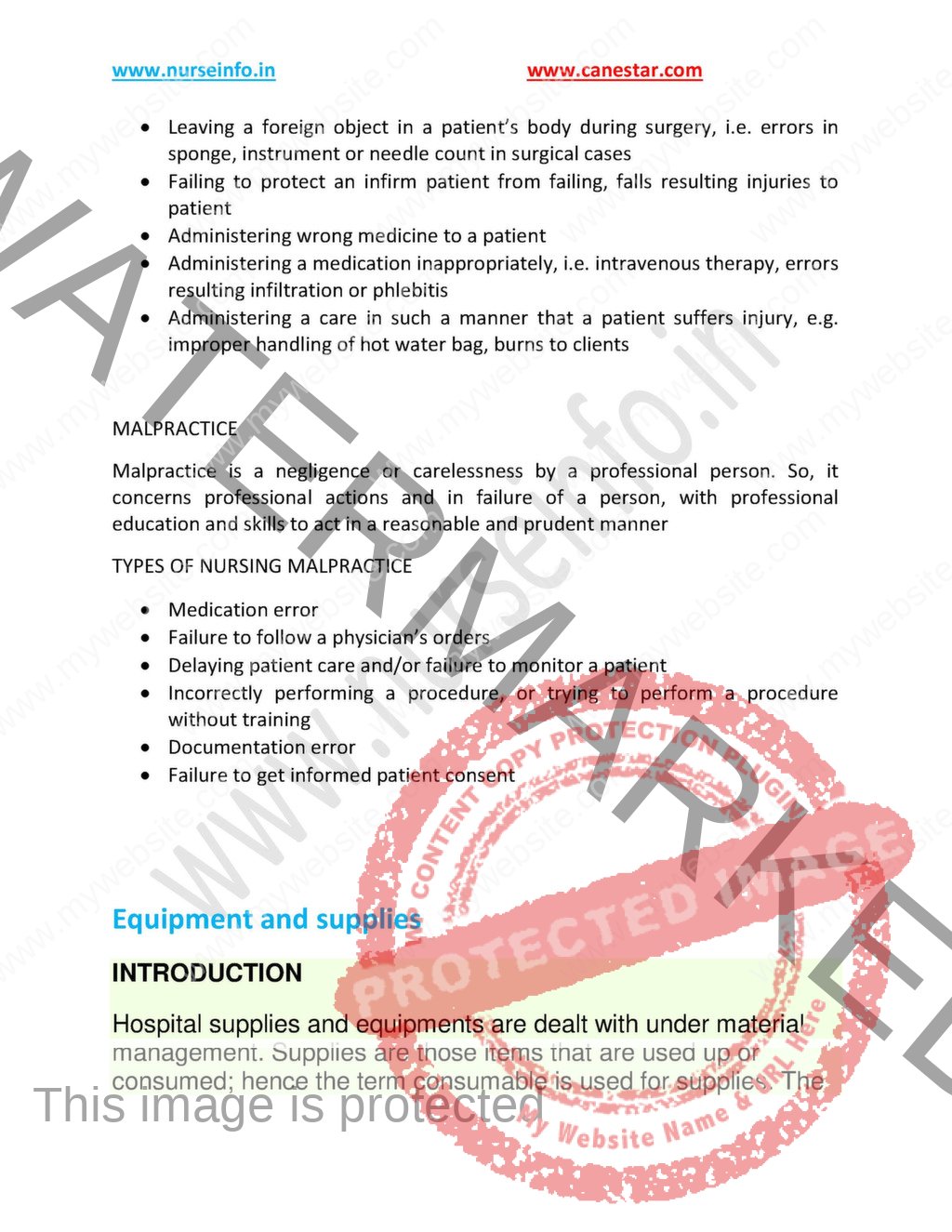 Management of Nursing Services and Education Notes/Book (PDF) - Nurse Info