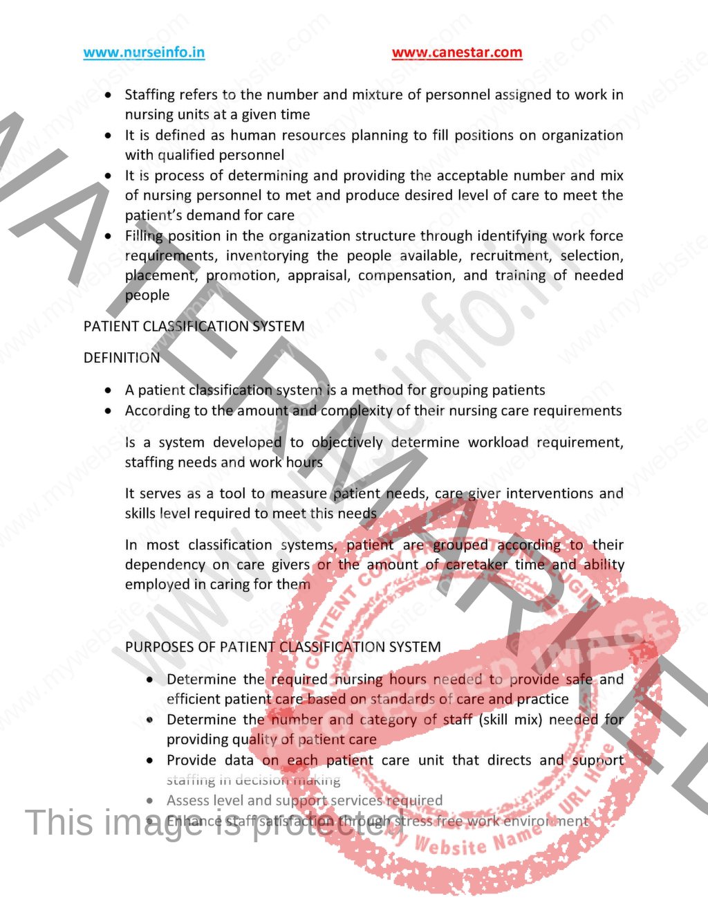 Management of Nursing Services and Education Notes, BSC and P.C. BSC ...