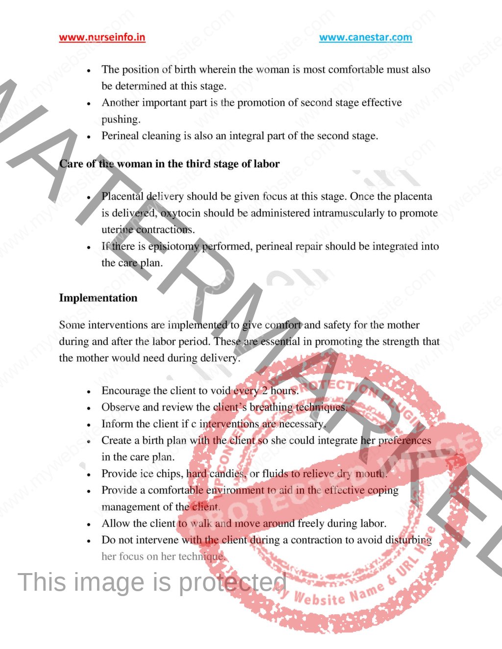 OBG Notes/Book – Midwifery Including Maternity & Gynaecological ...