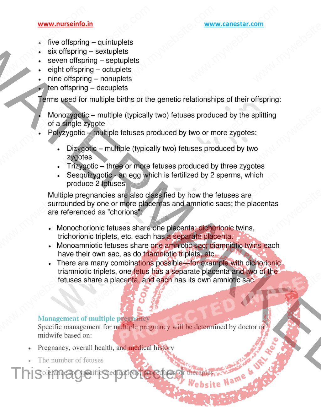 OBG Notes/Book – Midwifery Including Maternity & Gynaecological ...