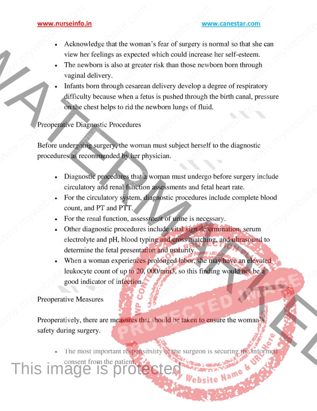 OBG Notes/Book – Midwifery Including Maternity & Gynaecological ...