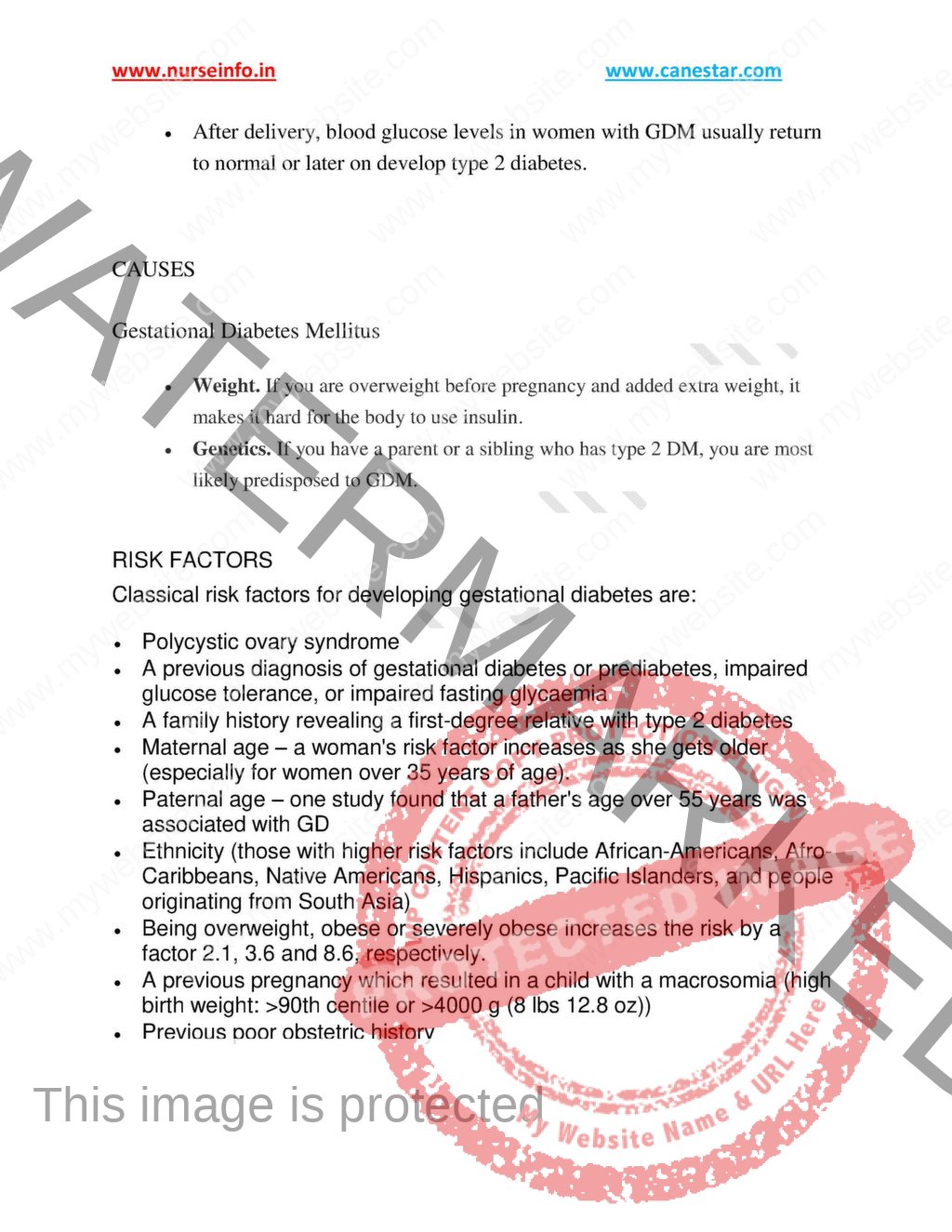 OBG Notes/Book – Midwifery Including Maternity & Gynaecological ...