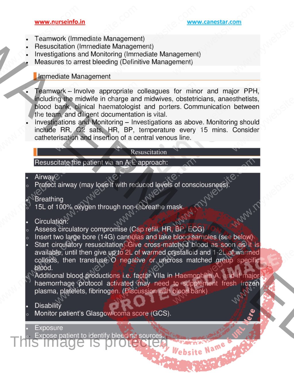 OBG Notes/Book – Midwifery Including Maternity & Gynaecological ...