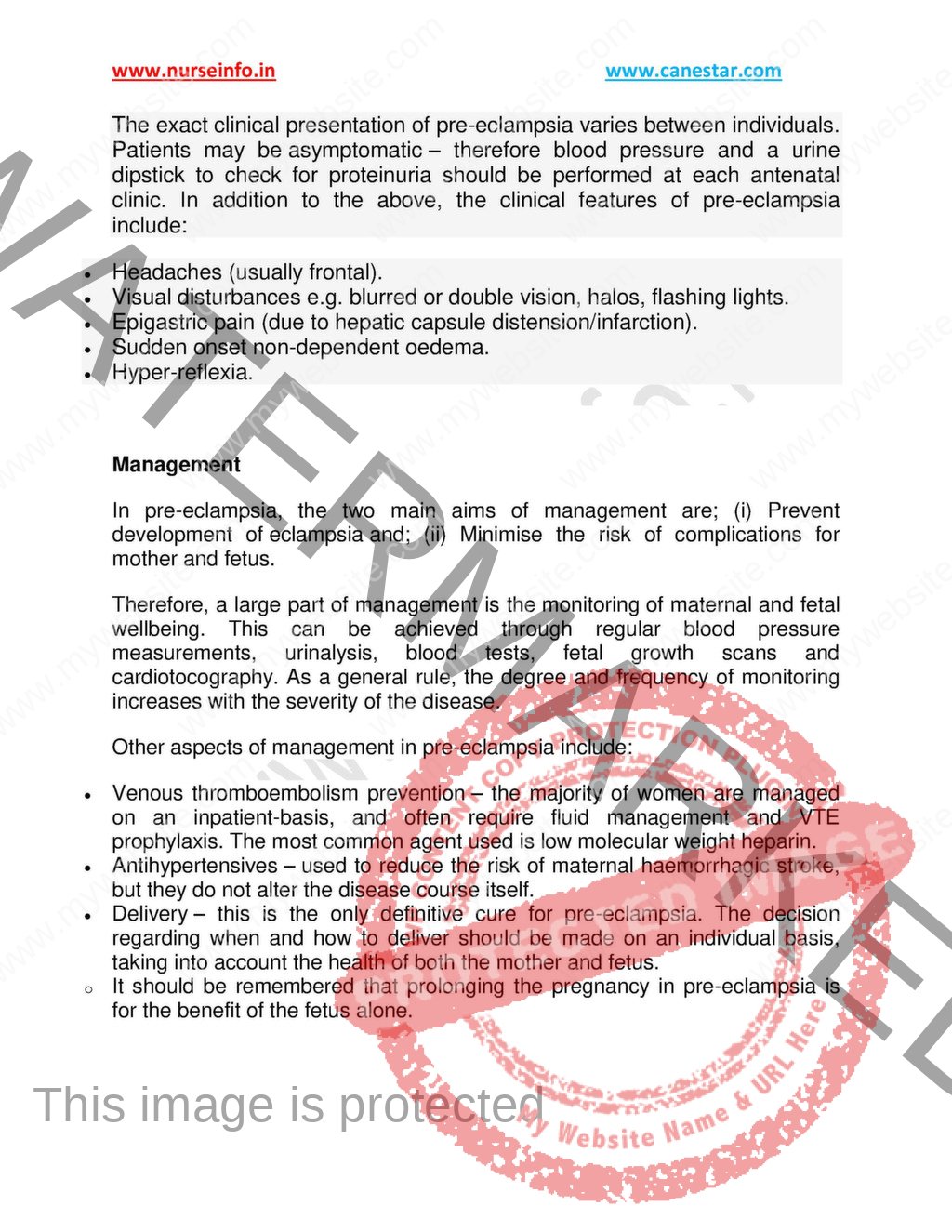 OBG Notes/Book – Midwifery Including Maternity & Gynaecological ...