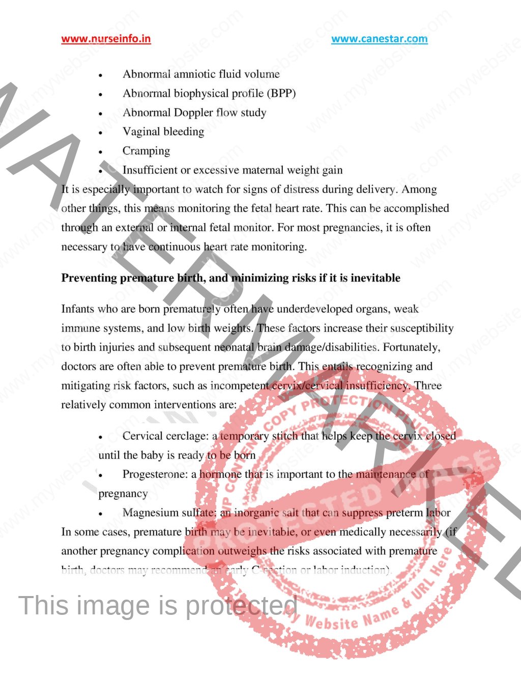 OBG Notes/Book - Midwifery Including Maternity & Gynaecological ...