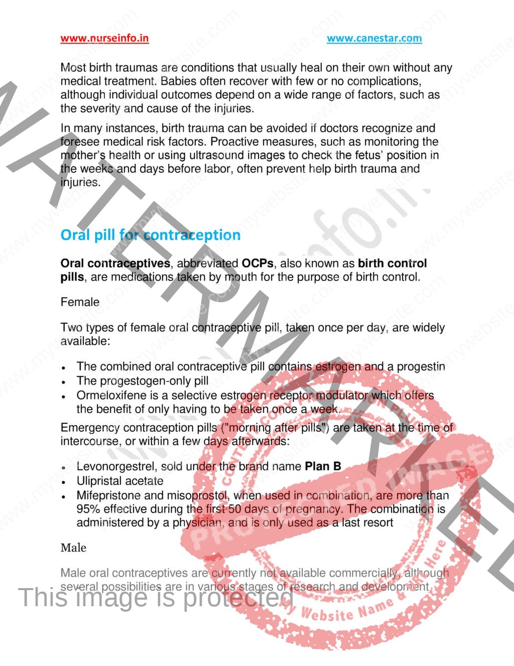 OBG Notes/Book - Midwifery Including Maternity & Gynaecological ...