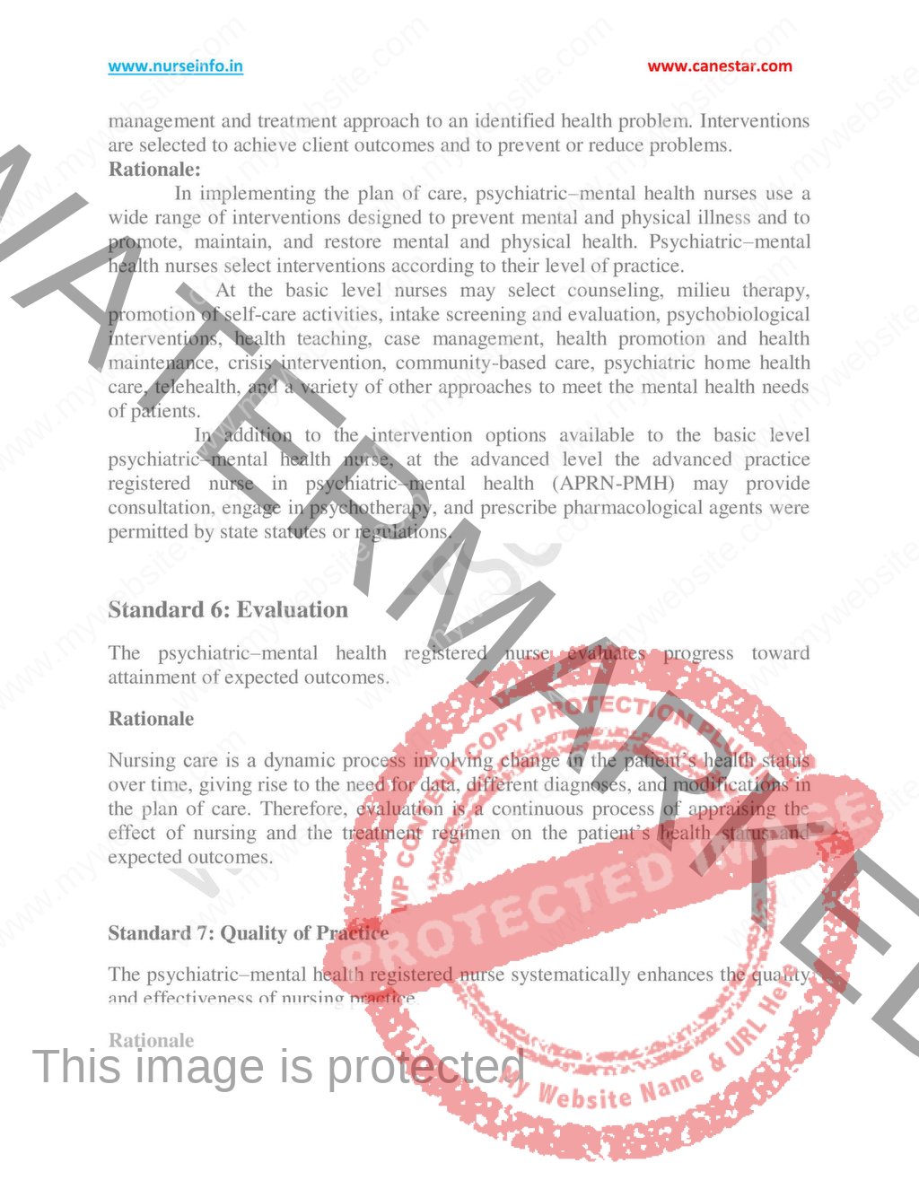 Mental Health Psychiatric Nursing Notes Bsc Nursing Third Year