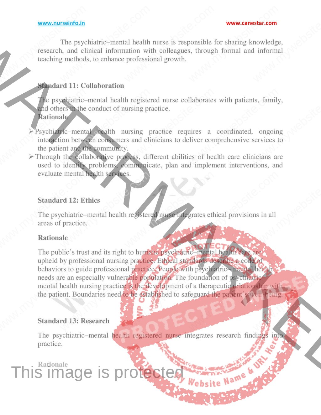 MENTAL HEALTH (PSYCHIATRIC) NURSING NOTES- BSC NURSING THIRD YEAR ...