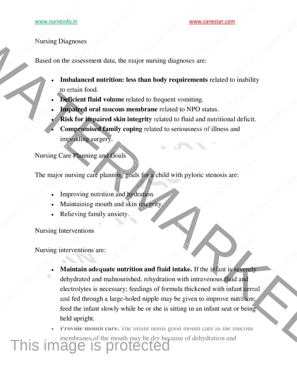 Child (Pediatric) Health Nursing Notes/Book - BSC Nursing Third Year ...