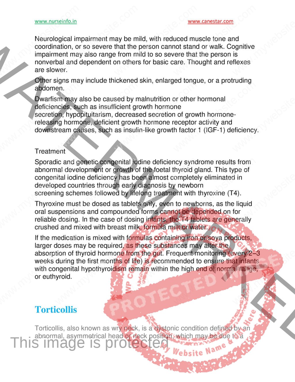 Child (Pediatric) Health Nursing Notes/Book - BSC Nursing Third Year ...