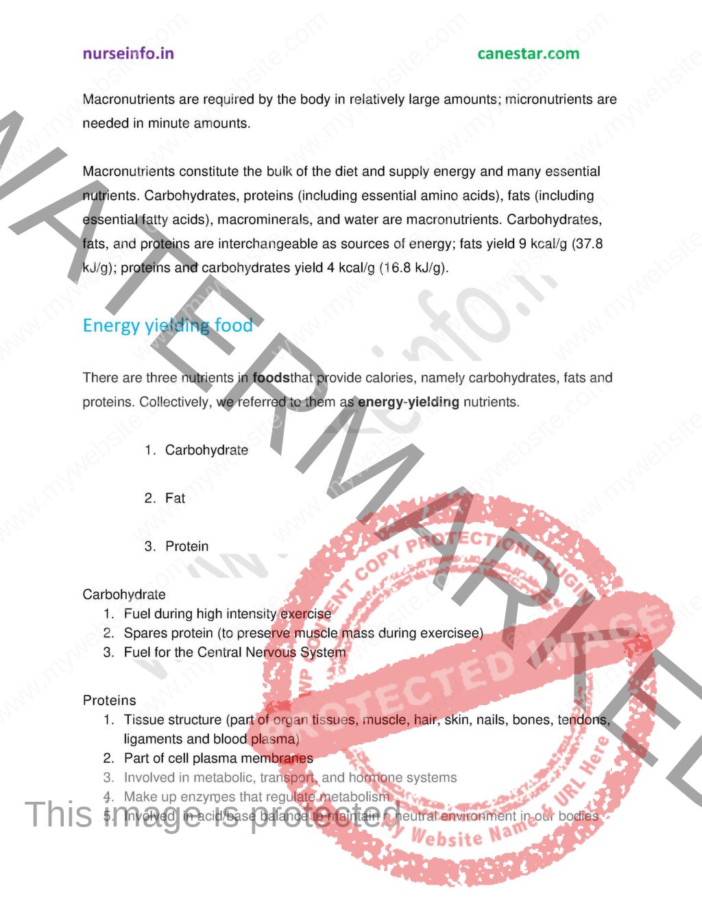 Nutrition and Dietetics Notes/Book (PDF) for P.C. BSC First Year ...