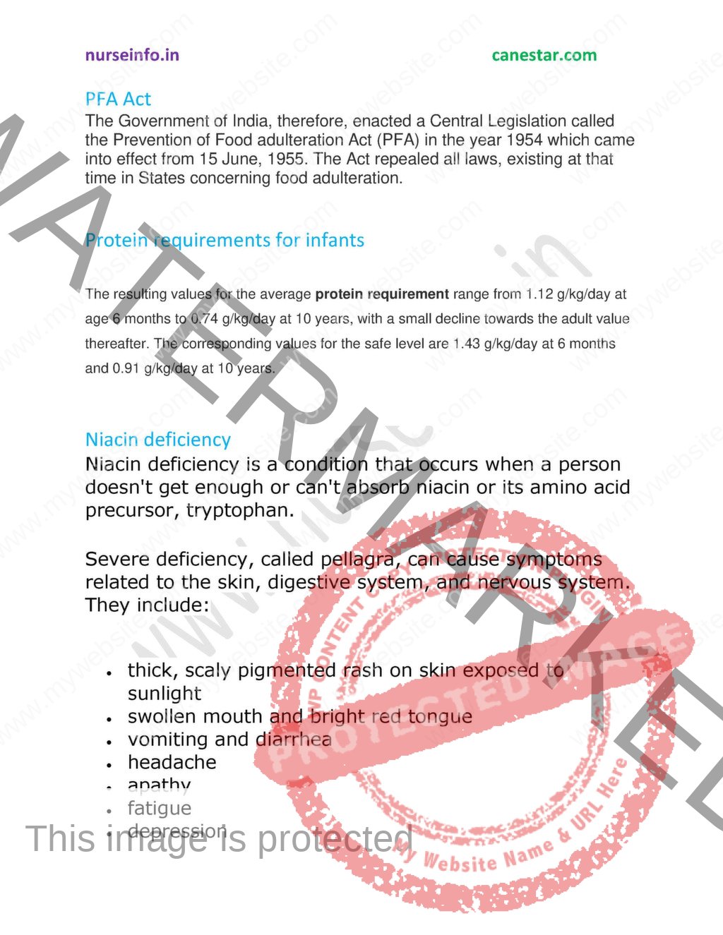 Nutrition and Dietetics Notes/Book (PDF) for P.C. BSC First Year ...