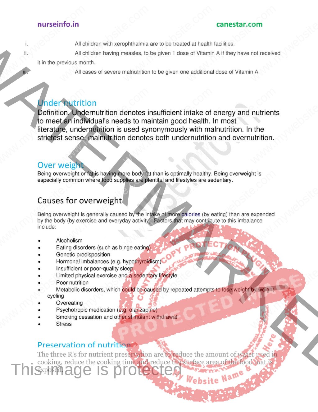 Nutrition and Dietetics Notes/Book (PDF) for P.C. BSC First Year ...