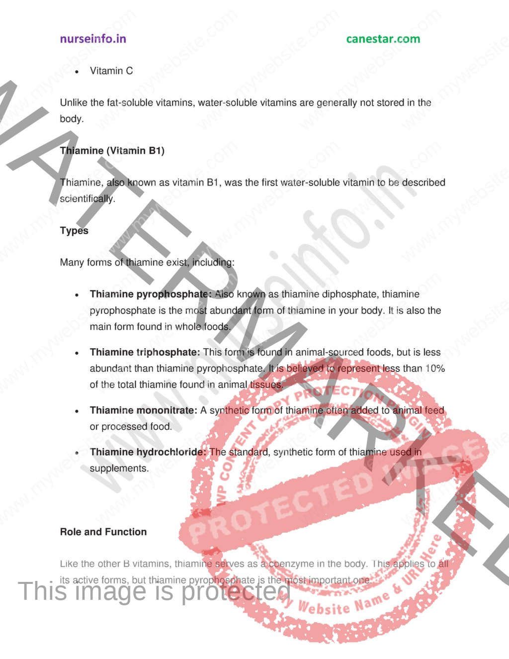 Nutrition and Dietetics Notes/Book (PDF) for P.C. BSC First Year ...