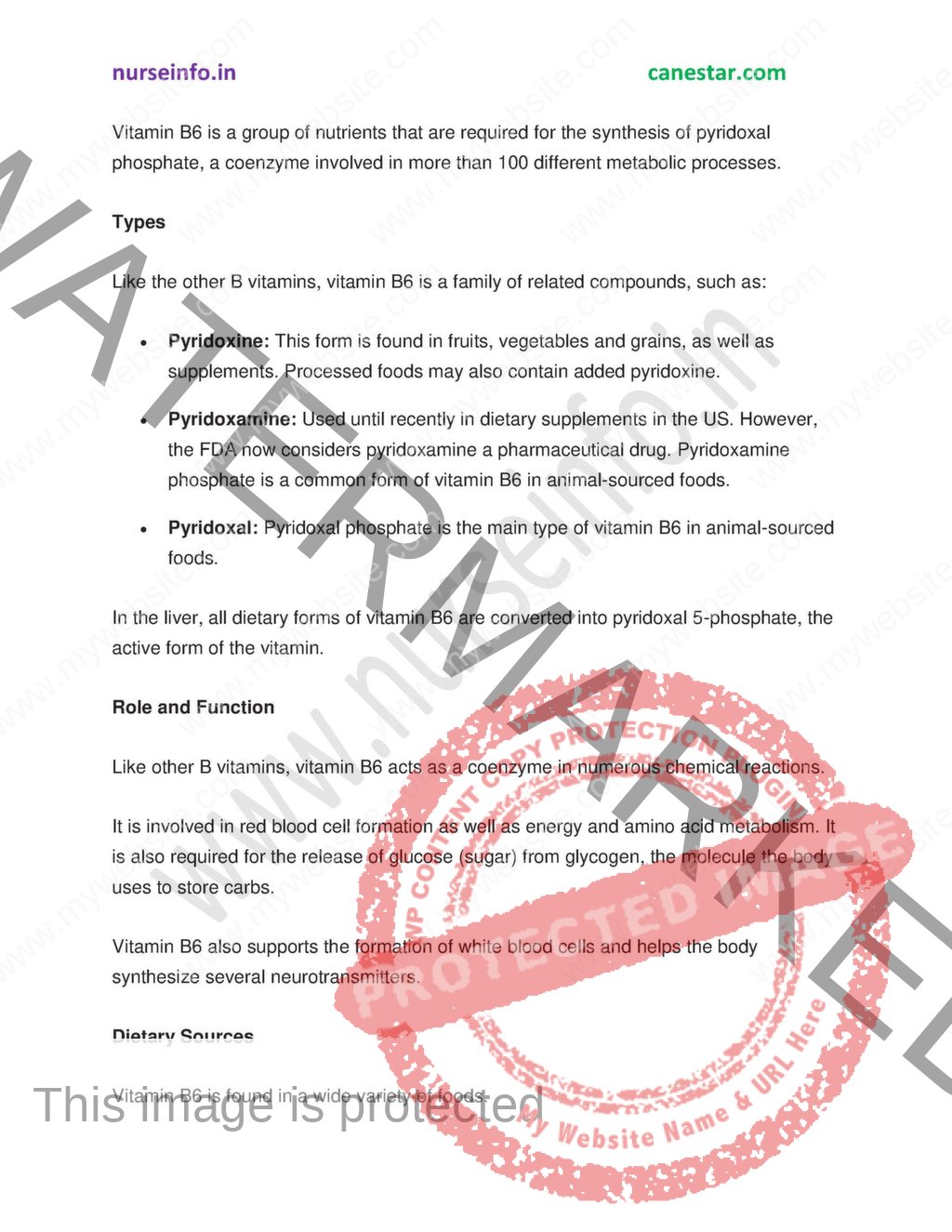 Nutrition and Dietetics Notes/Book (PDF) for P.C. BSC First Year ...