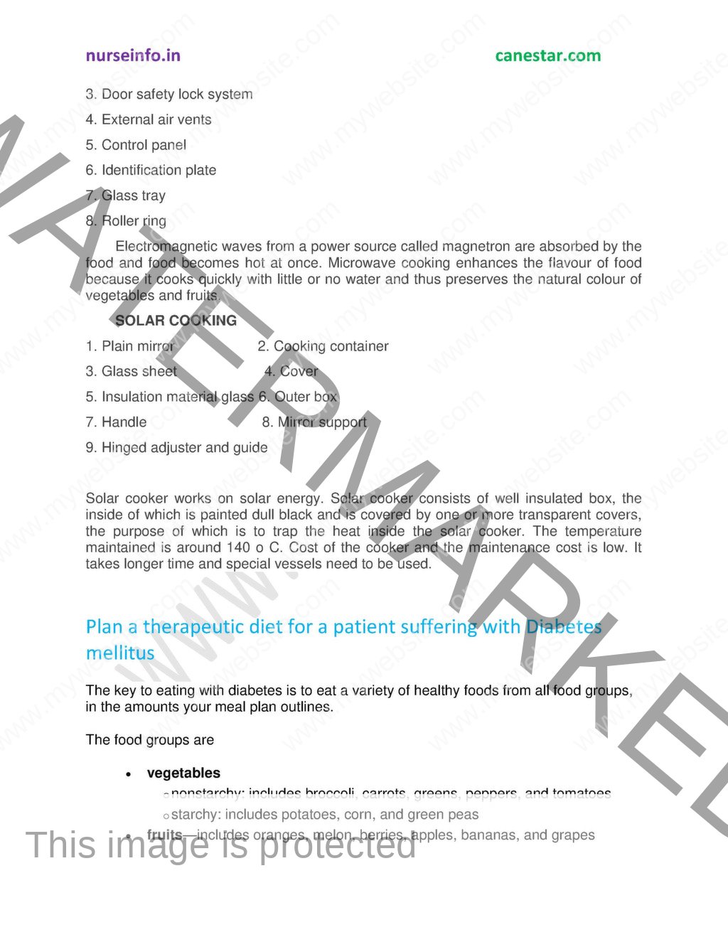 Nutrition and Dietetics Notes/Book (PDF) for P.C. BSC First Year ...