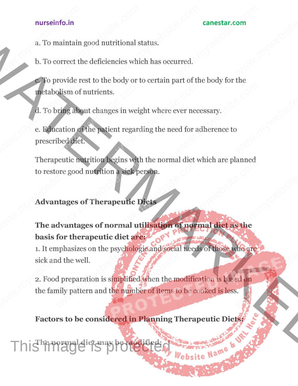 Nutrition and Dietetics Notes/Book (PDF) for P.C. BSC First Year ...