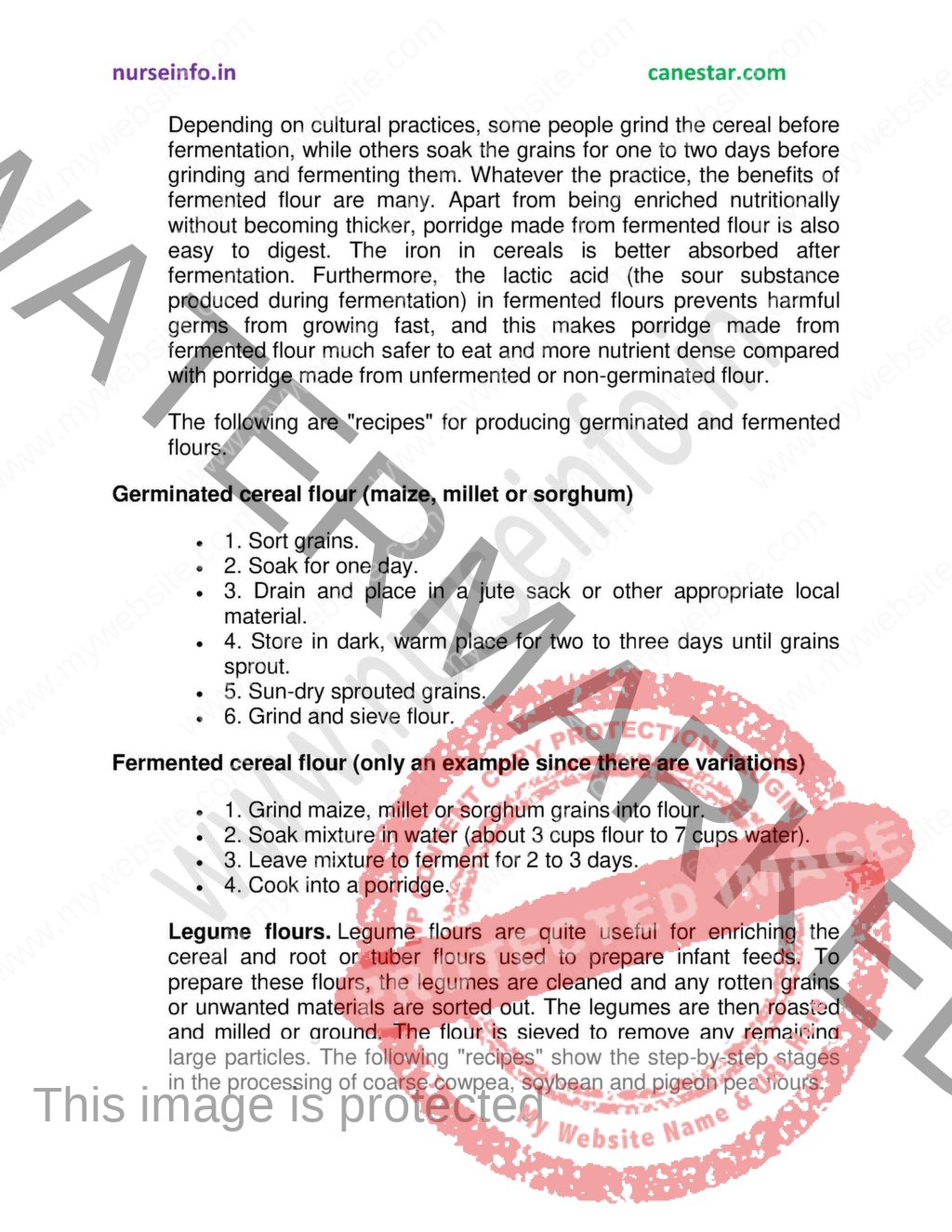 Nutrition and Dietetics Notes/Book (PDF) for P.C. BSC First Year ...