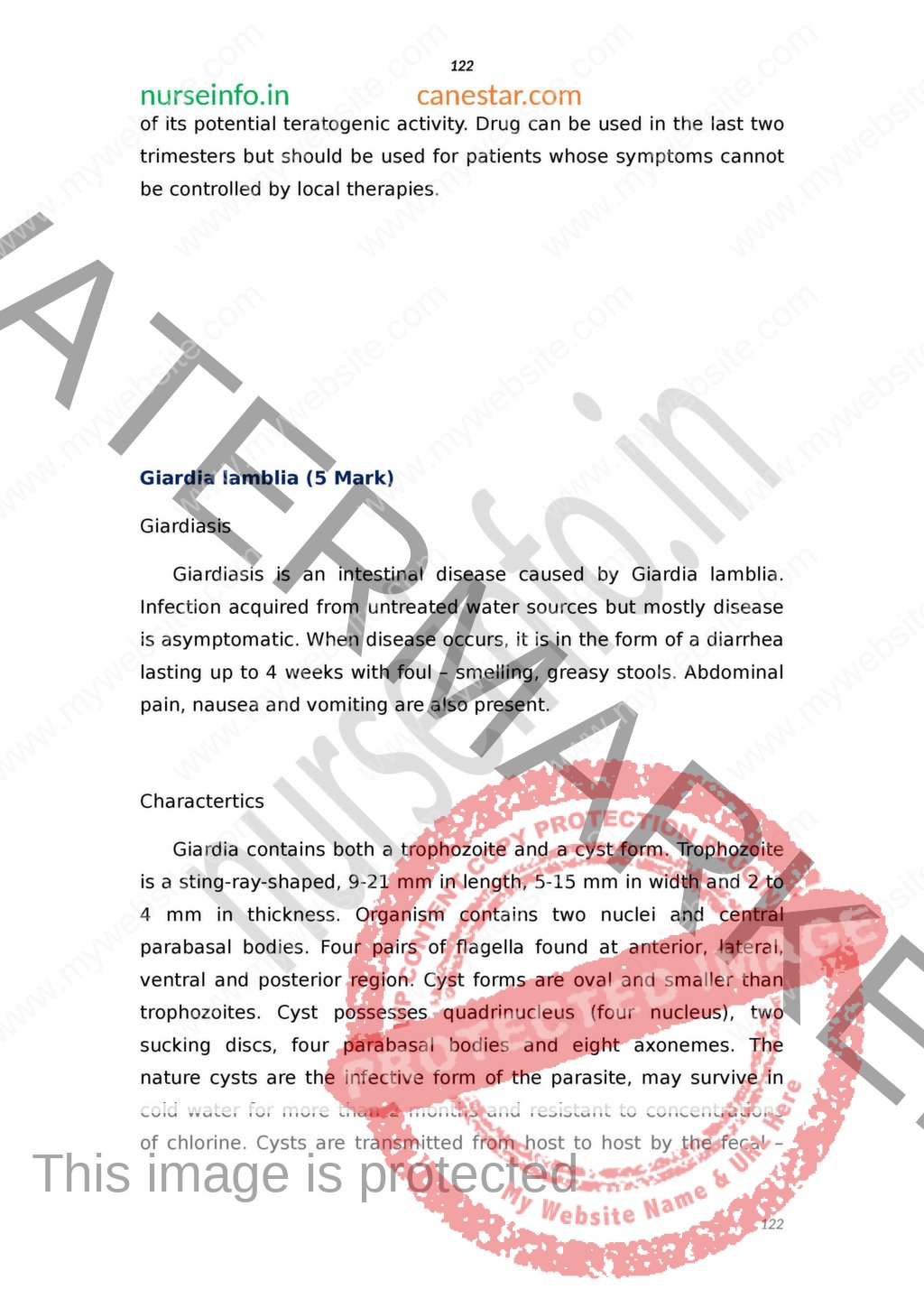 BSC Nursing First Year "Microbiology For Nurses" Notes/Book (PDF ...