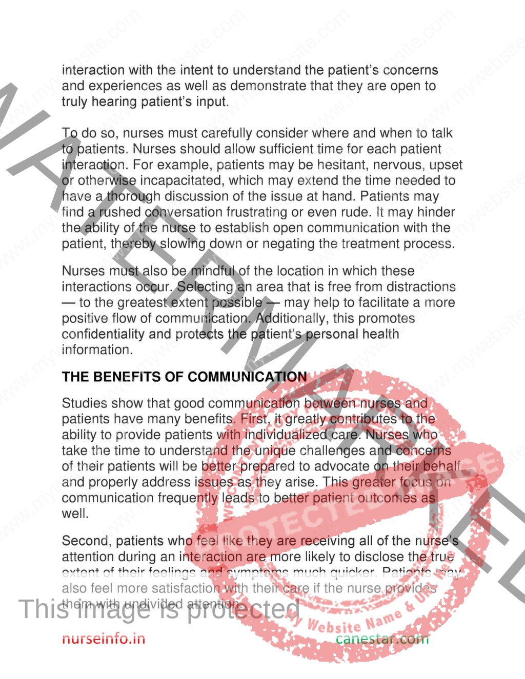 BSC Nursing First Year “Nursing Foundation” Notes/Book (PDF) - Nurse Info