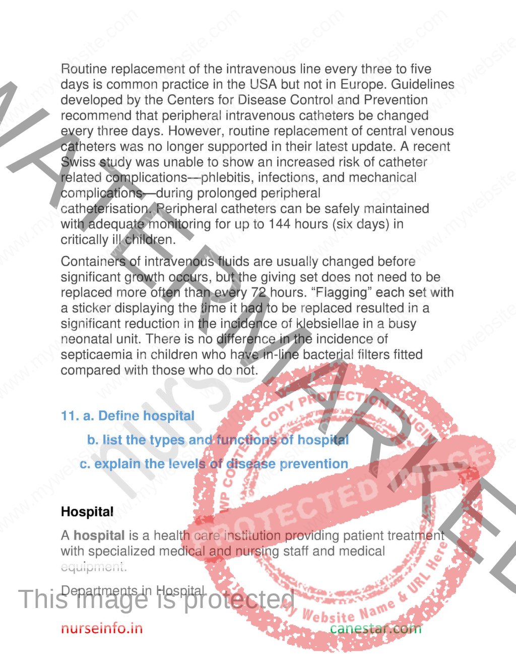 BSC Nursing First Year “Nursing Foundation” Notes/Book (PDF) - Nurse Info