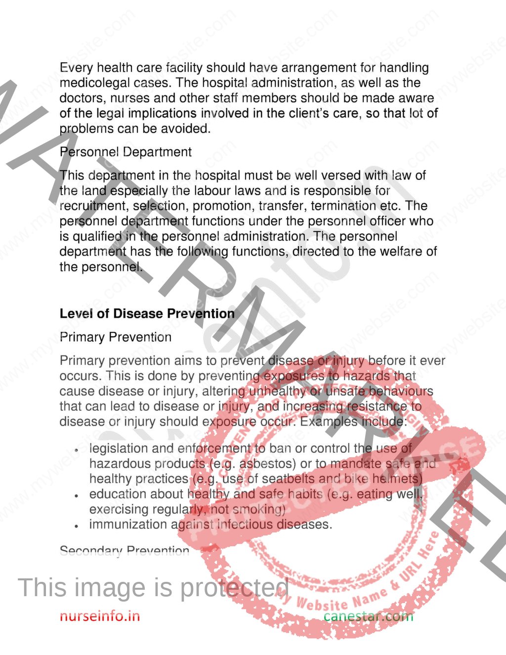 BSC Nursing First Year “Nursing Foundation” Notes/Book (PDF) - Nurse Info