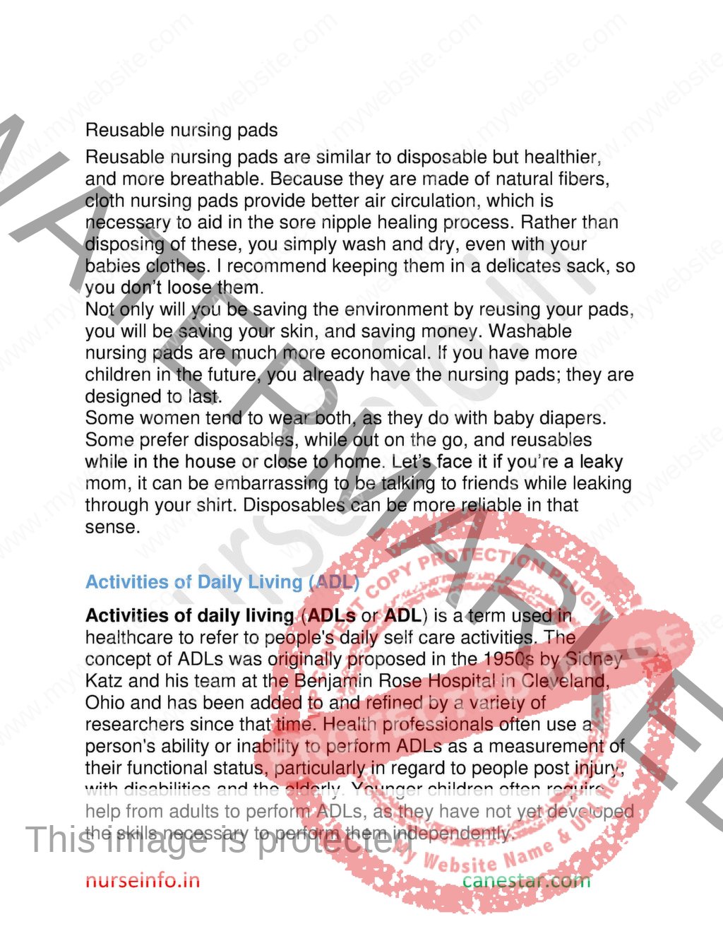 BSC Nursing First Year "Nursing Foundation" Notes/Book (PDF) | nurseinfo