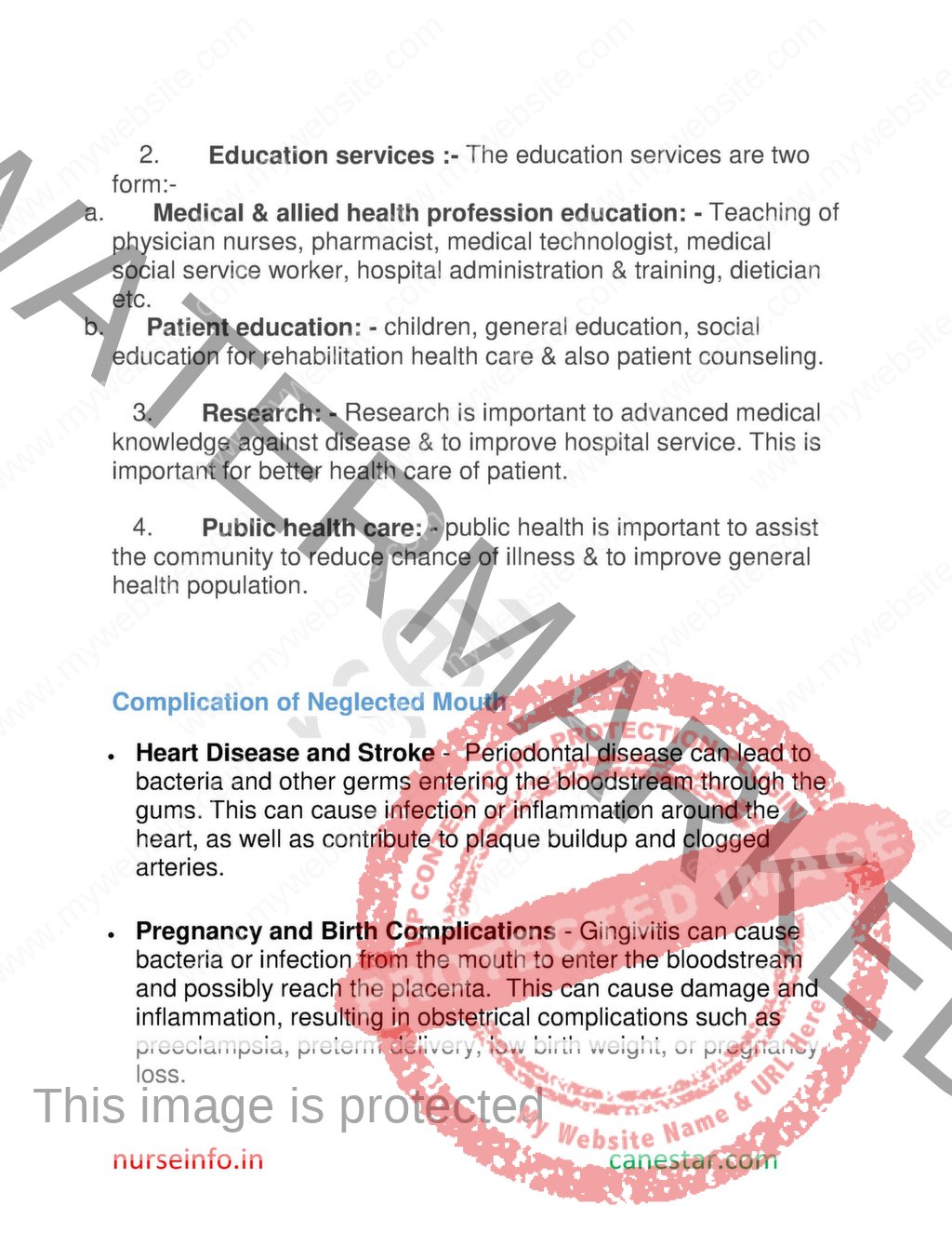 BSC Nursing First Year "Nursing Foundation" Notes/Book (PDF) | nurseinfo