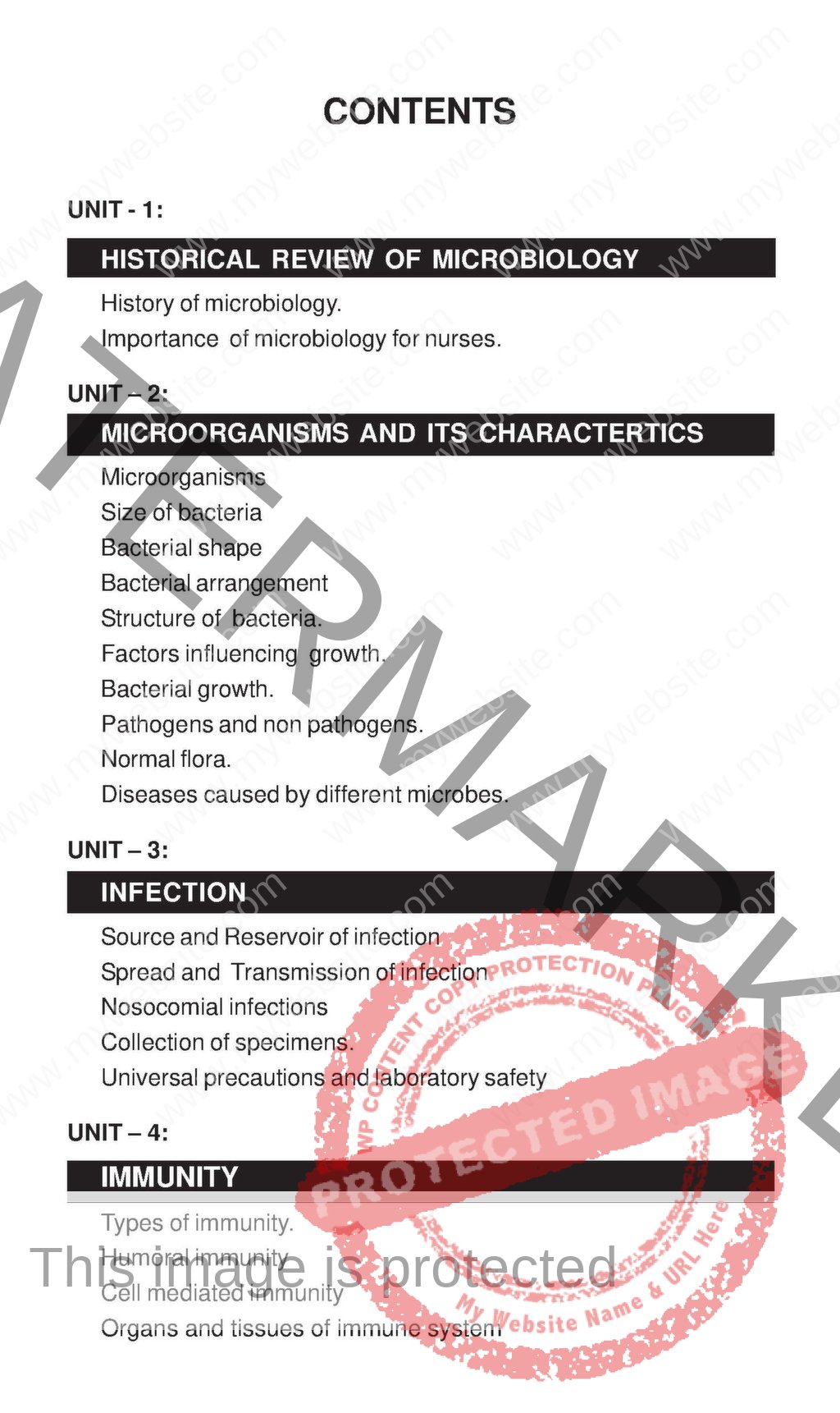 BSC Nursing First Year Microbiology Notes/Book (PDF) - Nurse Info