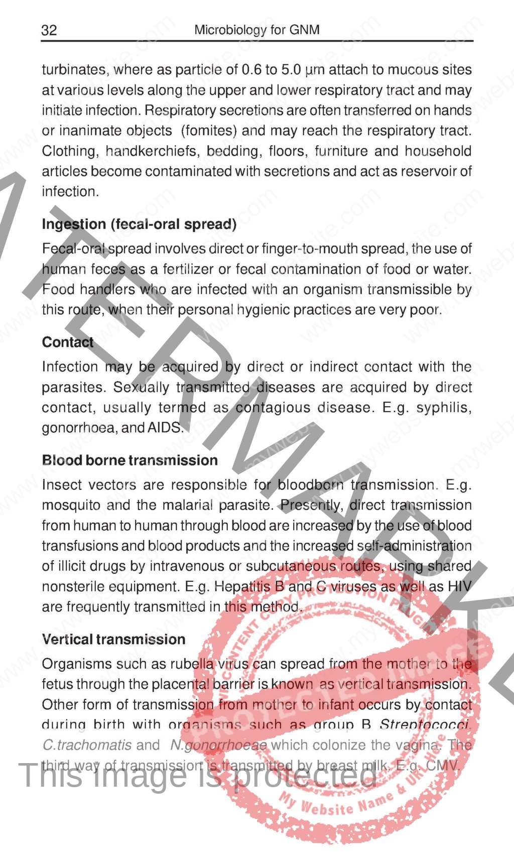 BSC Nursing First Year Microbiology Notes/Book (PDF) - Nurse Info