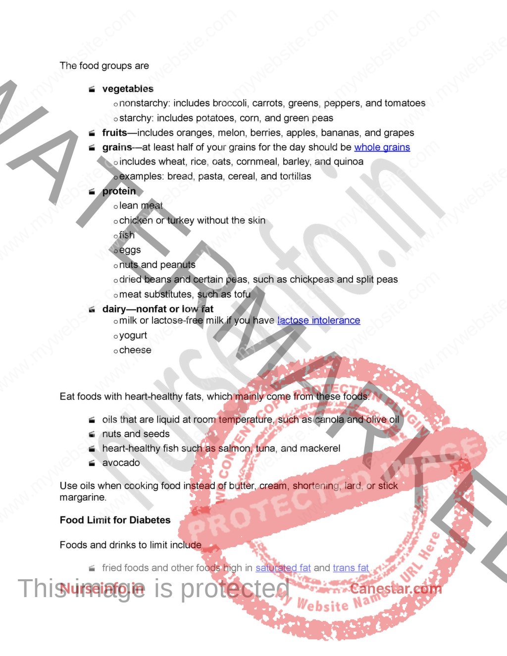 BSC Nursing Nutrition Notes/Book (PDF) - Nurse Info