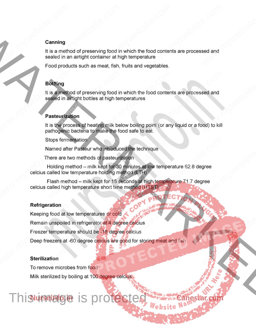 BSC Nursing Nutrition Notes/Book (PDF) - Nurse Info