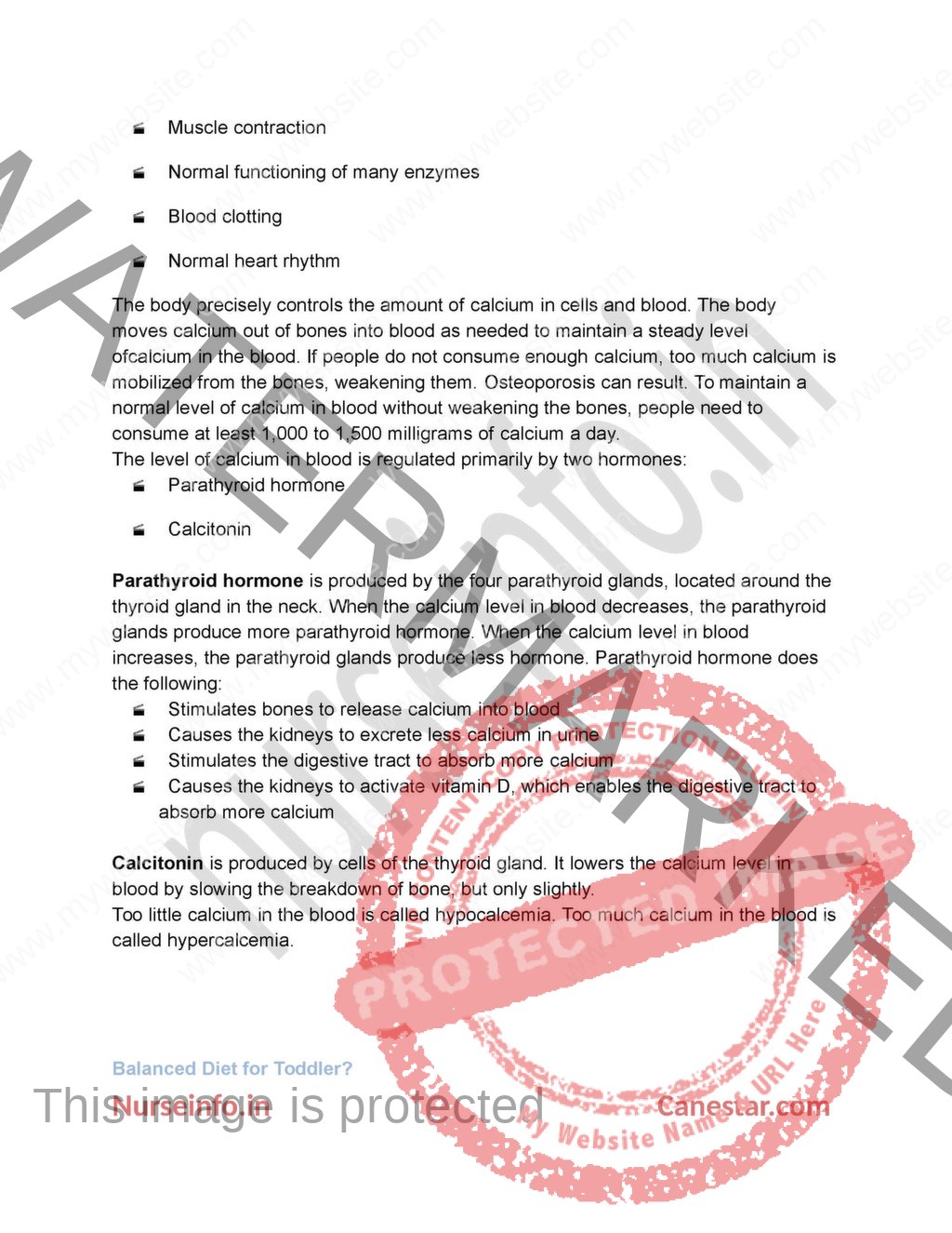 BSC Nursing Nutrition Notes/Book (PDF) - Nurse Info