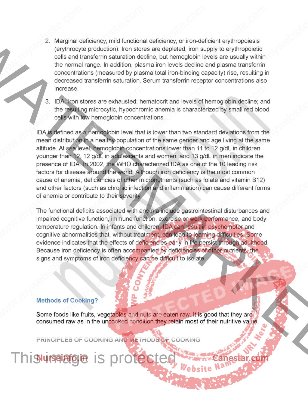 BSC Nursing Nutrition Notes/Book (PDF) - Nurse Info