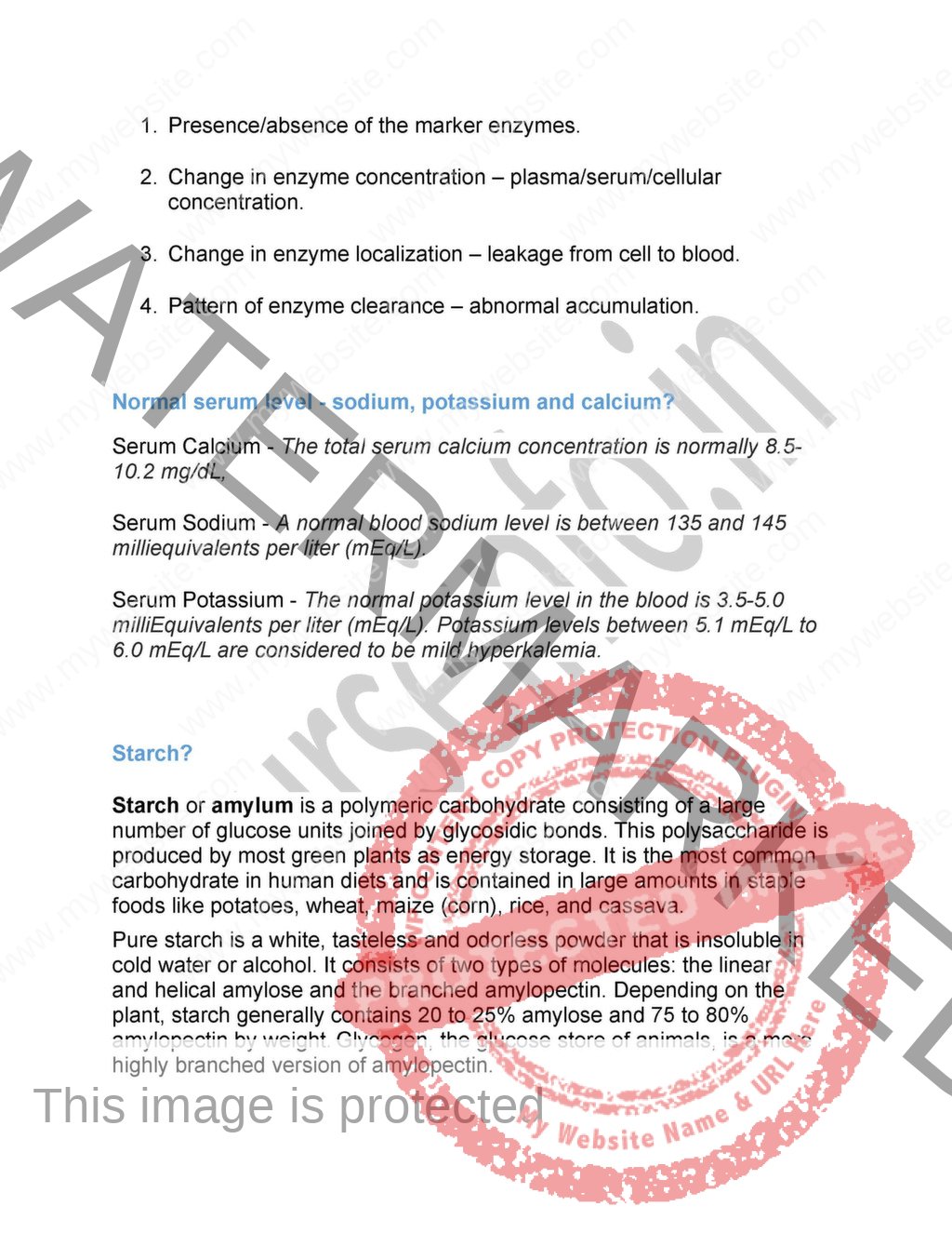 BSC Nursing First Year Biochemistry Notes/Book (PDF) - Nurse Info