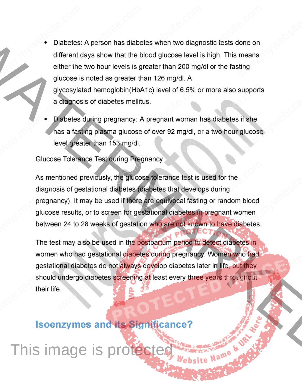 BSC Nursing First Year Biochemistry Notes/Book (PDF) - Nurse Info