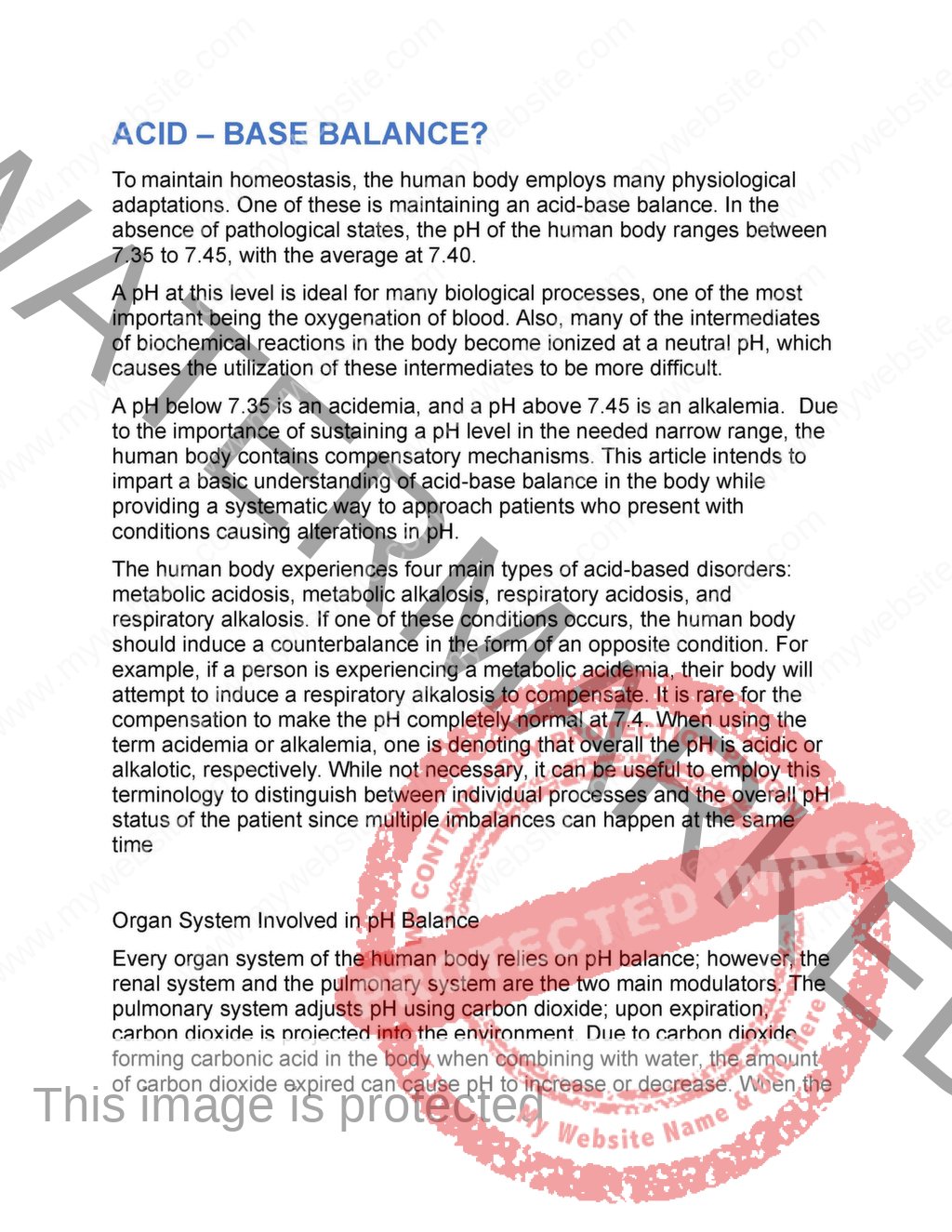 BSC Nursing First Year Biochemistry Notes/Book (PDF) | nurseinfo