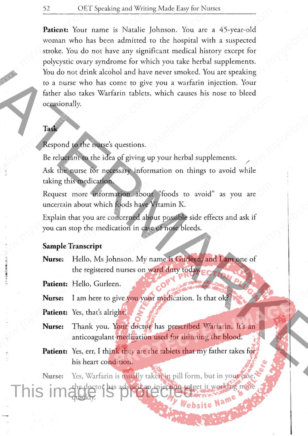 OET WRITING PRACTICE TEST BOOK (PDF) - nurseinfo