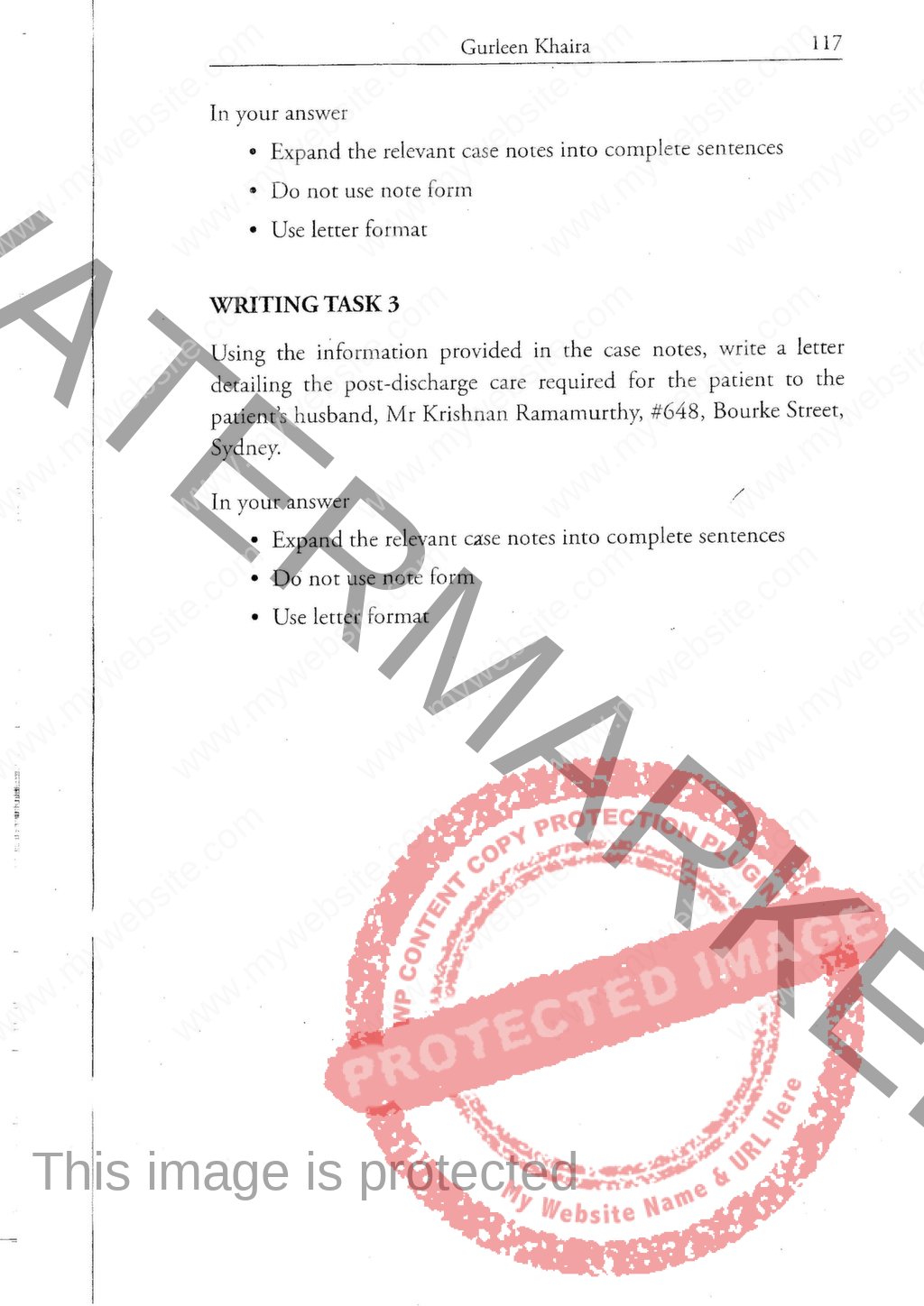 OET WRITING PRACTICE TEST BOOK (PDF) | nurseinfo