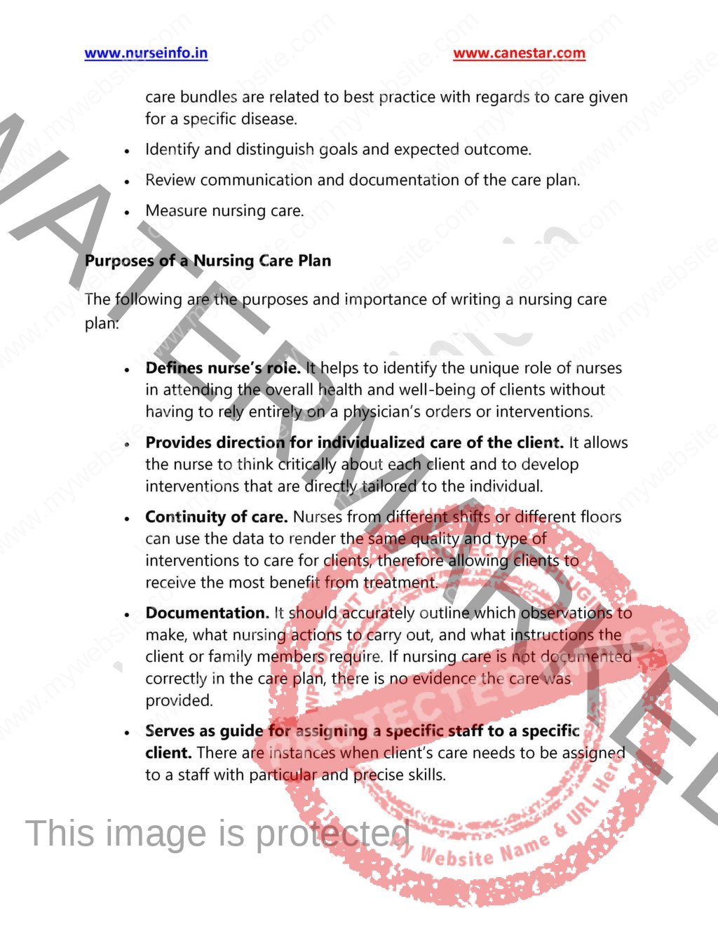 BASIC AND GENERAL NURSING CARE PLAN BOOK (PDF) - Nurse Info