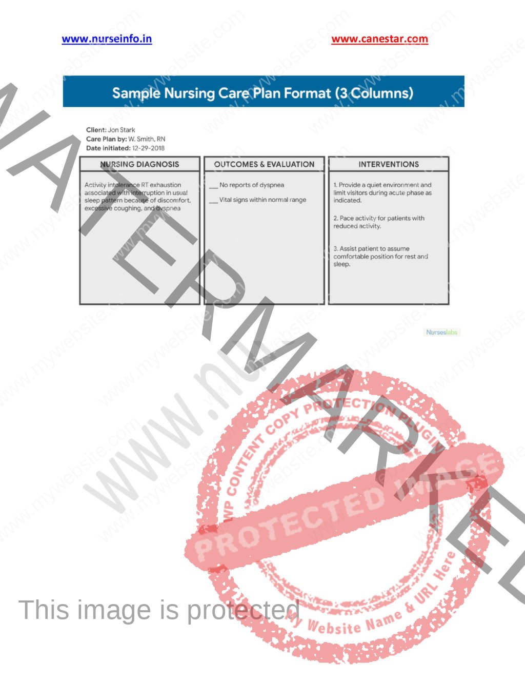 BASIC AND GENERAL NURSING CARE PLAN BOOK (PDF) - Nurse Info