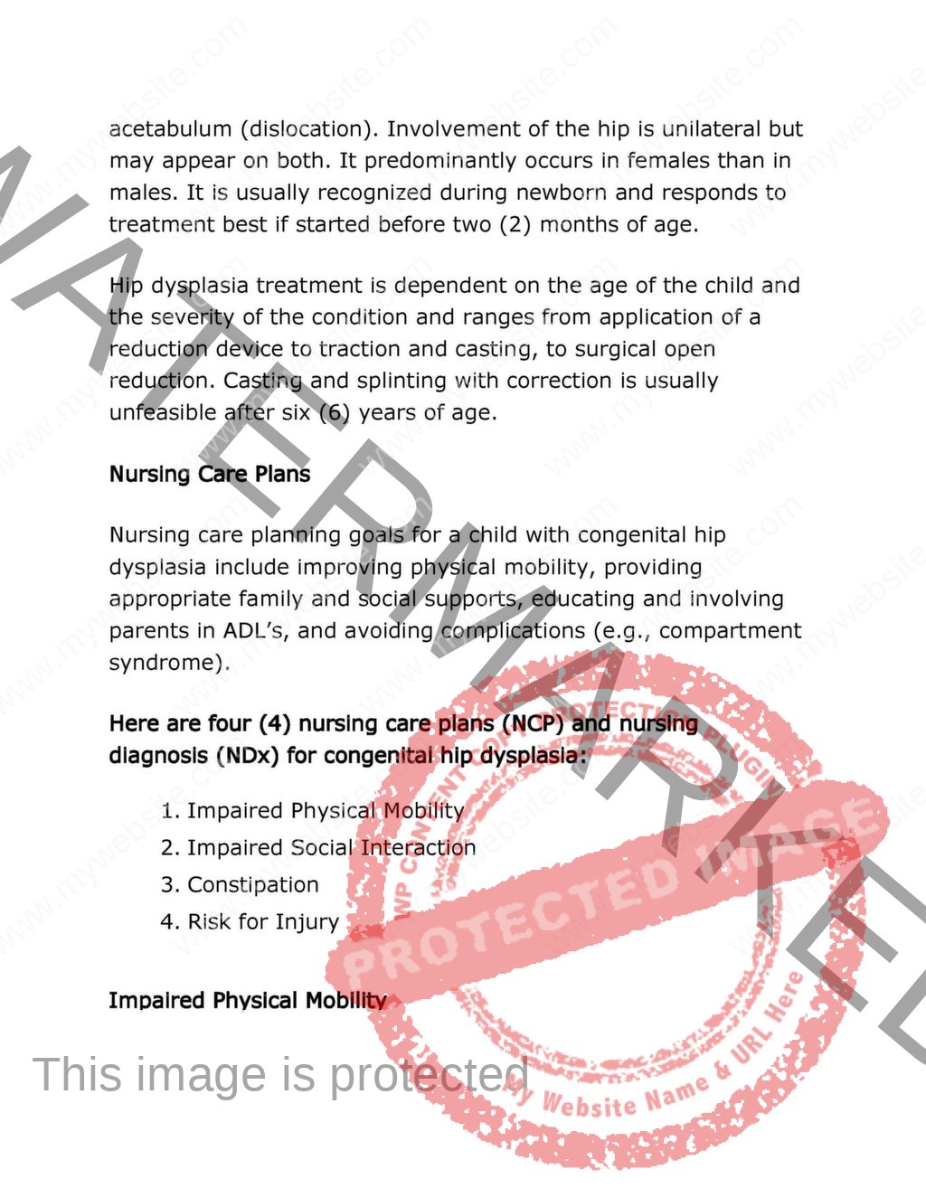 Pediatric Nursing Care Plans (PDF) Book | nurseinfo