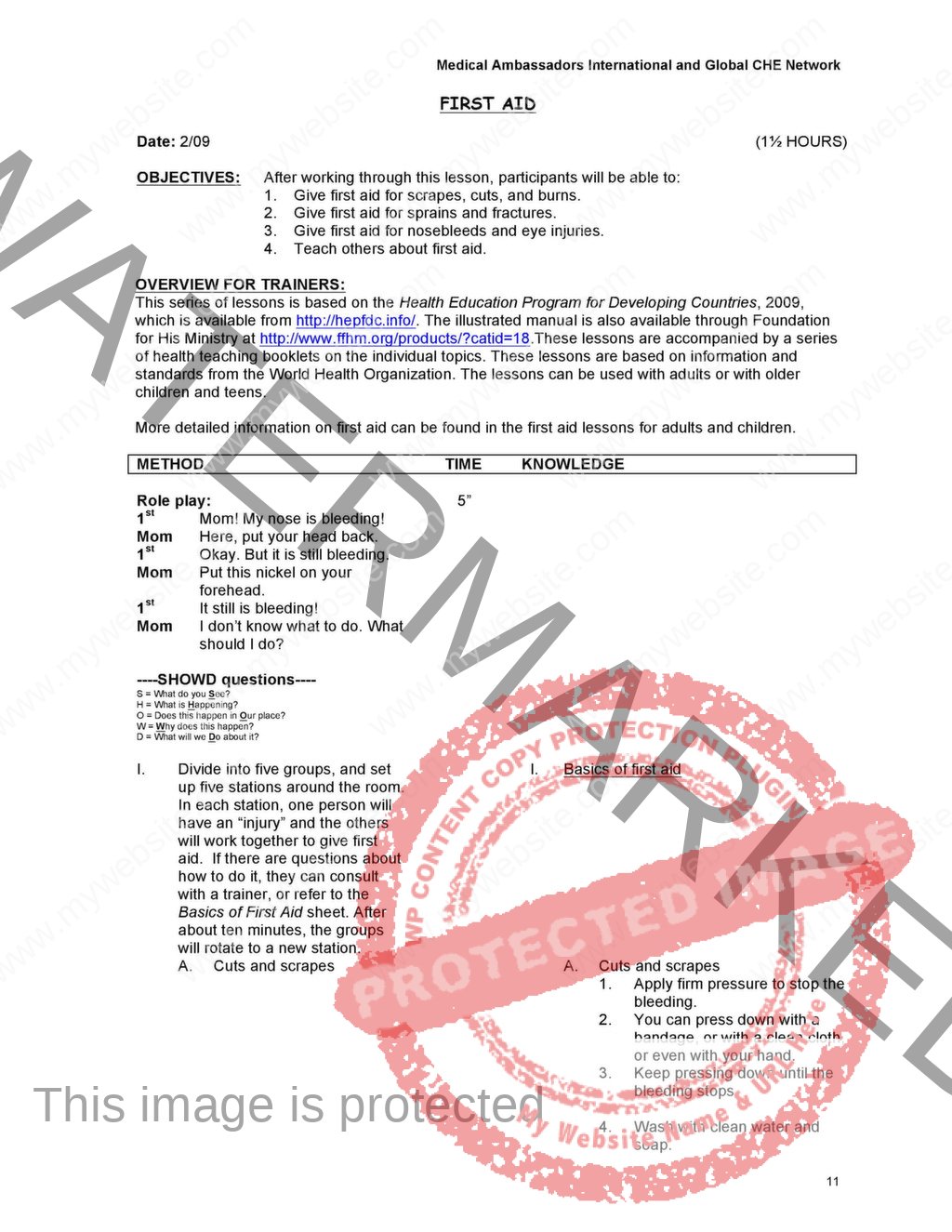 Community Health Nursing and First Aid Notes/Book (PDF) - Nurse Info