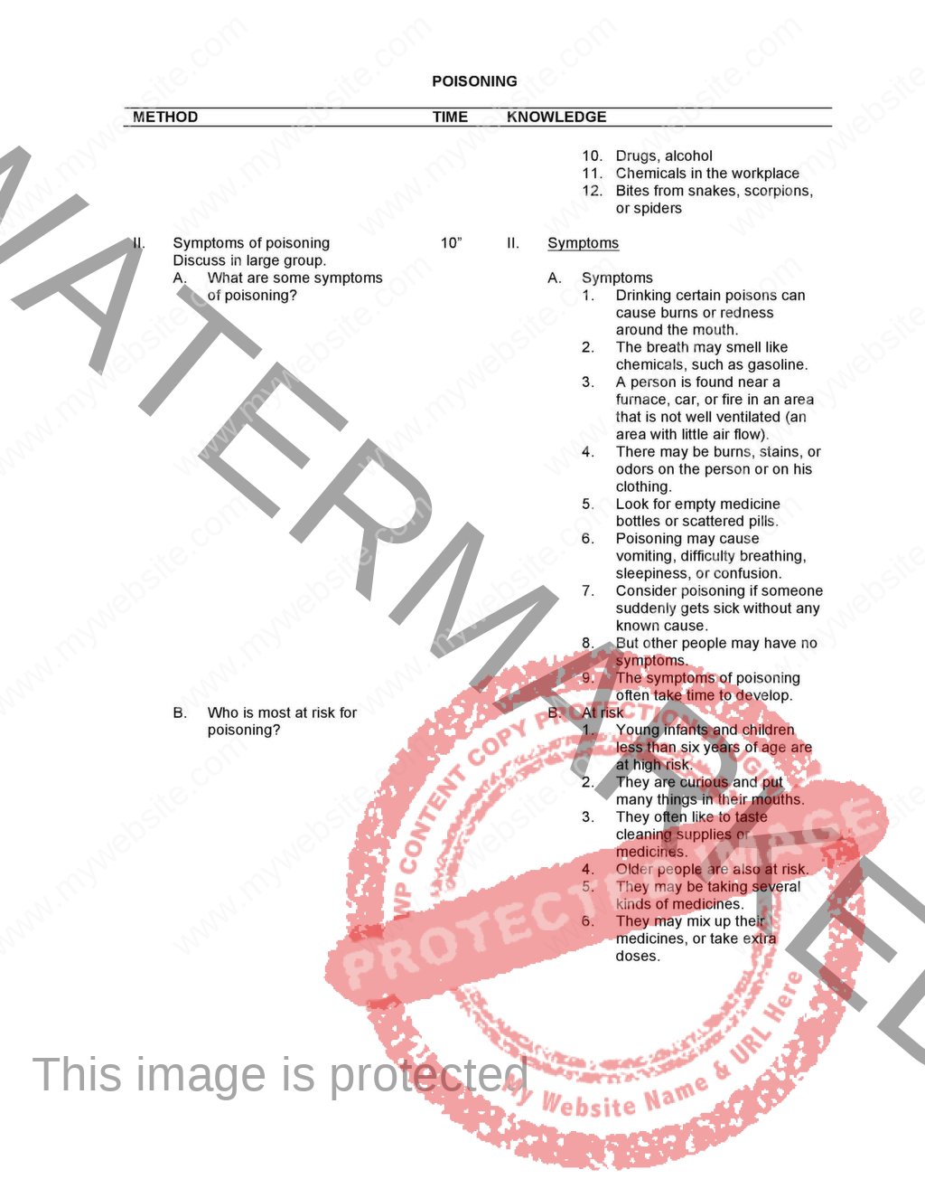 Community Health Nursing and First Aid Notes/Book (PDF) - Nurse Info